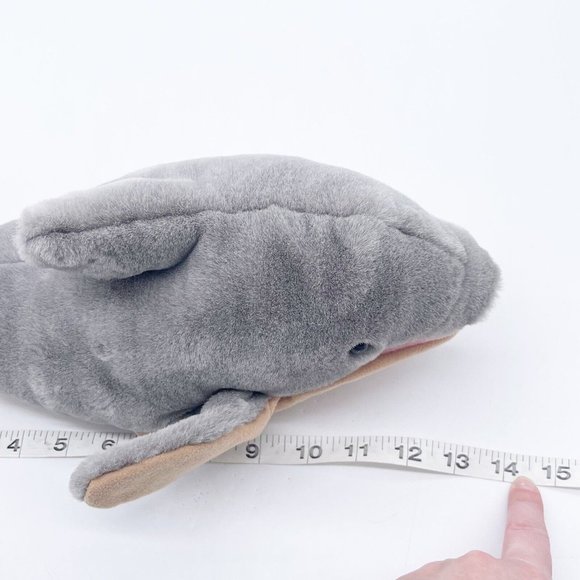 K & M | Toys | Km International Plush Dolphin Hand Puppet Stuffed ...